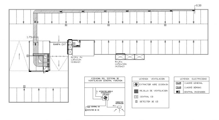 Desclasificacion de Aparcamiento Garaje - INGENIERIA Roseva